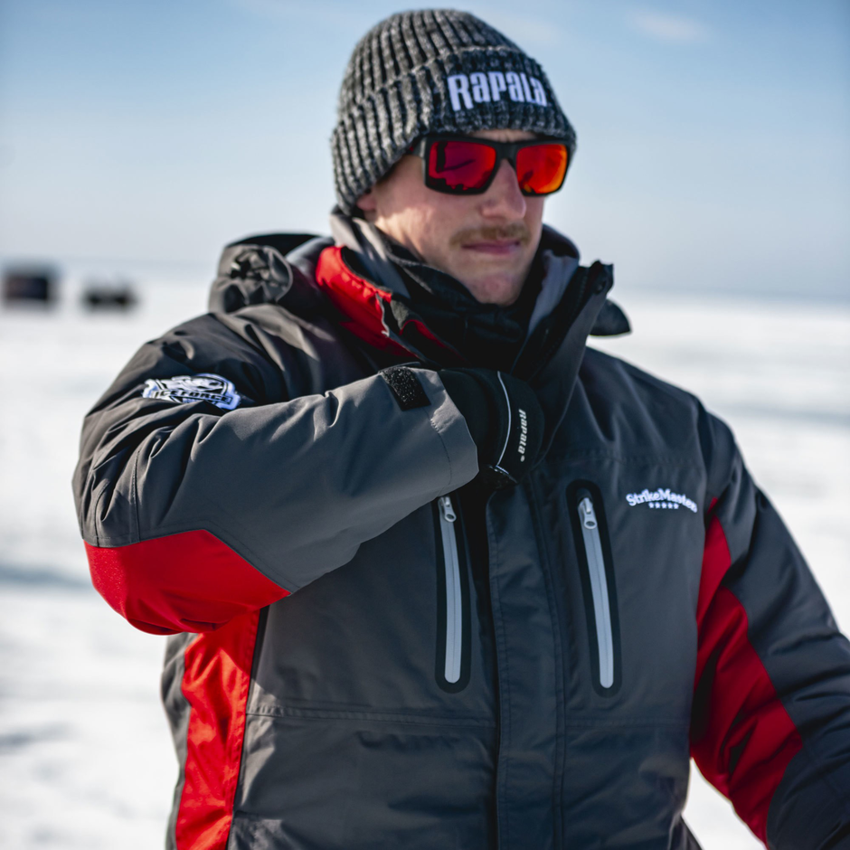 StrikeMaster Surface Jacket - Charcoal Red |StrikeMaster